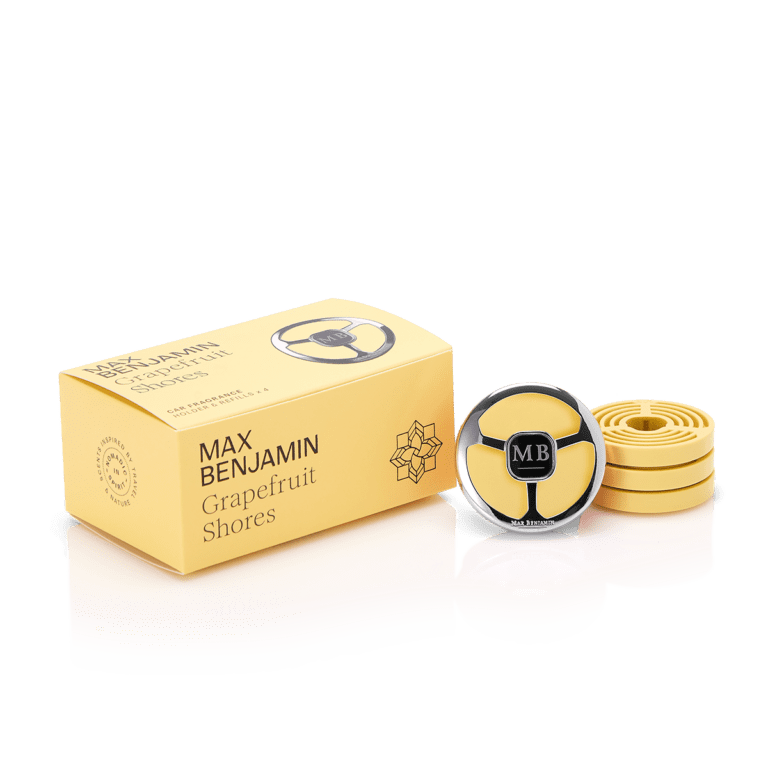 Car Fragrance Dispenser Gift Set - Grapefruit Shores - Max Benjamin