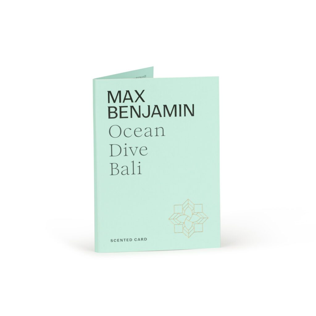 Discovery Scented Card – Ocean Dive Bali - Max Benjamin